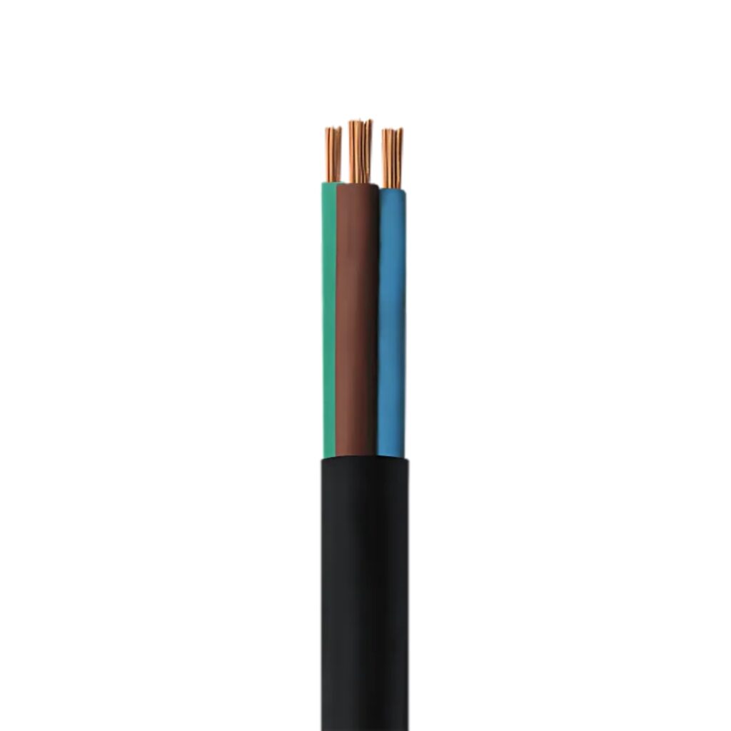 CABLE ENVAINADO REDONDO TRIPOLAR X100M | ElectroAlem