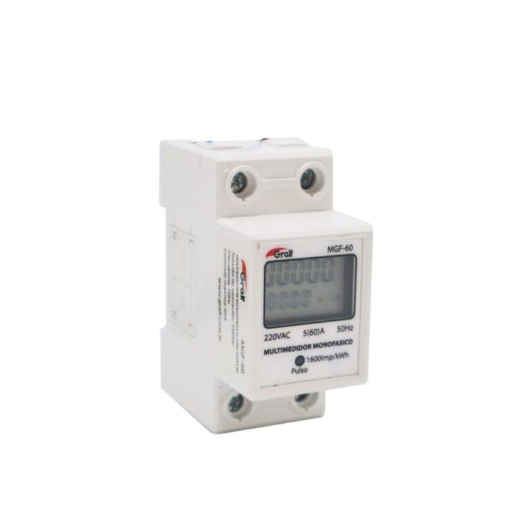 MULTIMEDIDOR MONOFASICO CON DISPLAY | ElectroAlem