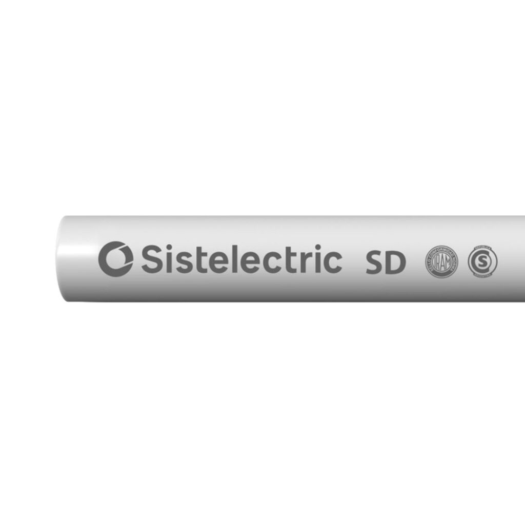 CAÑO PVC RIGIDO X METRO SISTELECTRIC | ElectroAlem