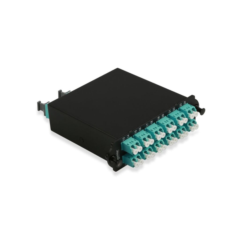 MPO - LC MODULE 24 CORES OM3 POLARITY 2 | ElectroAlem