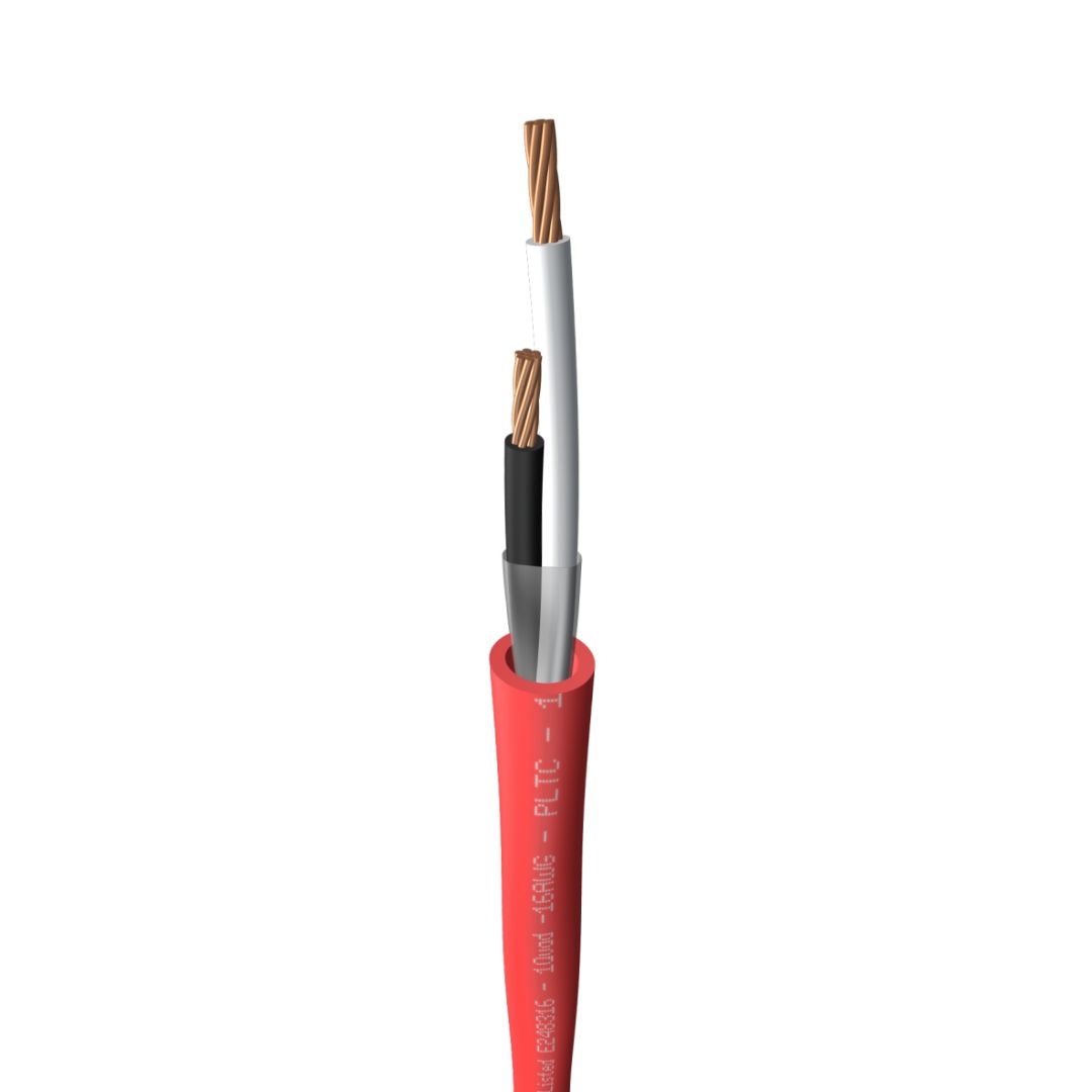 CABLE 2X PLTC VAINA ROJA X100 METROS | ElectroAlem